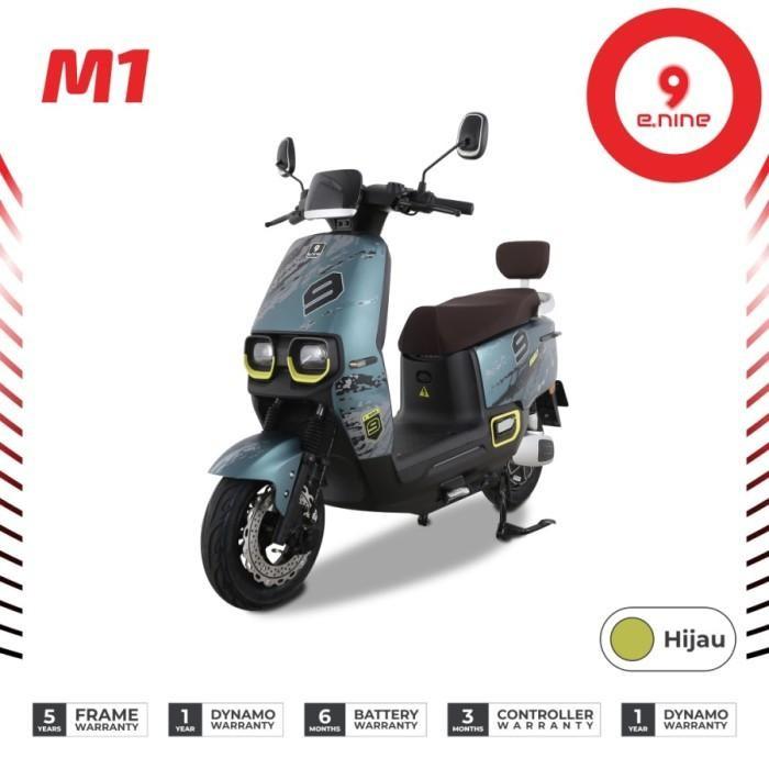 Jual Sepeda Motor Listrik E-NINE M1 1.000Watt ENINE E9 9NINE Electric ...