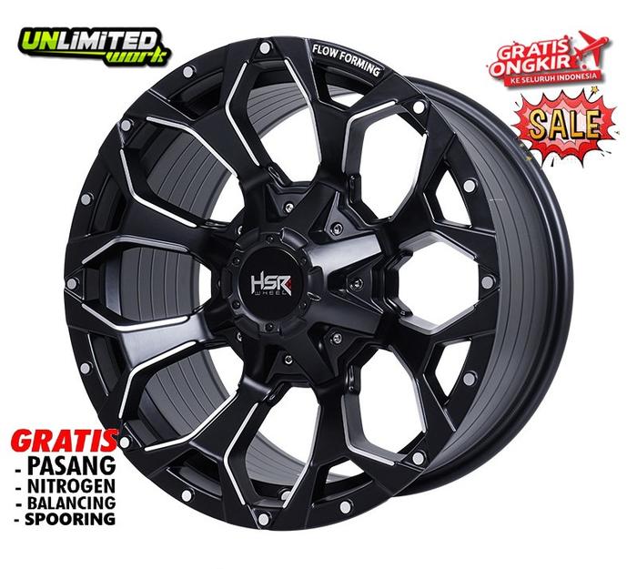 Jual VELG MOBIL SEMI OFFROAD HSR GOKU R17 HILUX RANGER HARDTOP PAJERO ...
