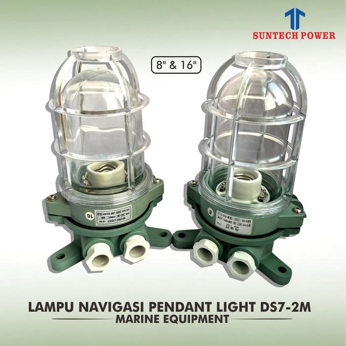 Jual Lampu Pendant Kapal 8" Navigasi Light DS7-2M Resin EC 60 Watt 220 ...