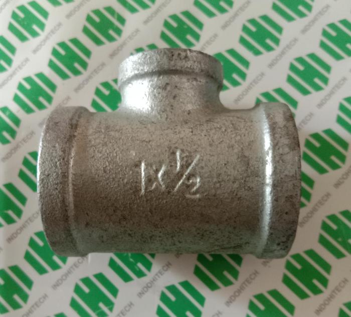 Jual T Tee Besi Galvanis 1 x 1/2 Inch - Kab. Bekasi - INDOHITECH BEKASI ...