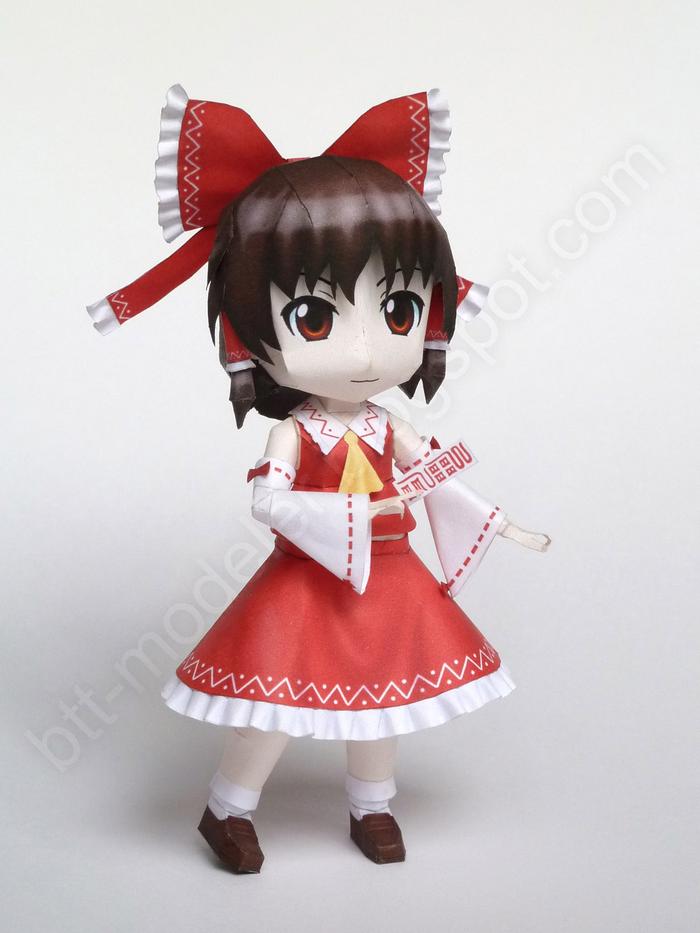 Jual Hakurei Reimu Papercraft Hakurei Reimu Papercraft - Kab. Bekasi ...