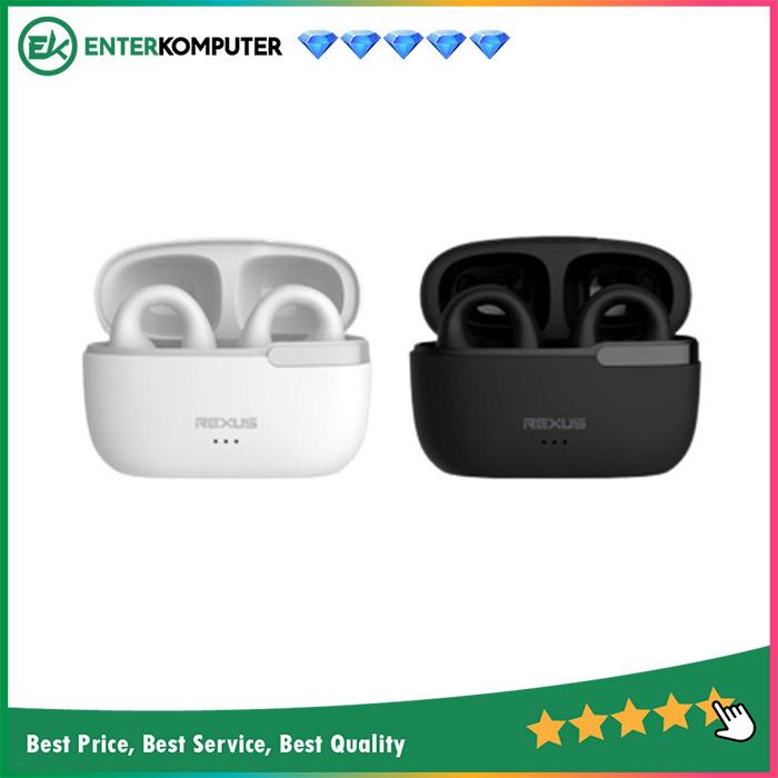 Jual Rexus Earphone FX4-TWS Bluetooth (White/Black) - Jakarta Pusat ...