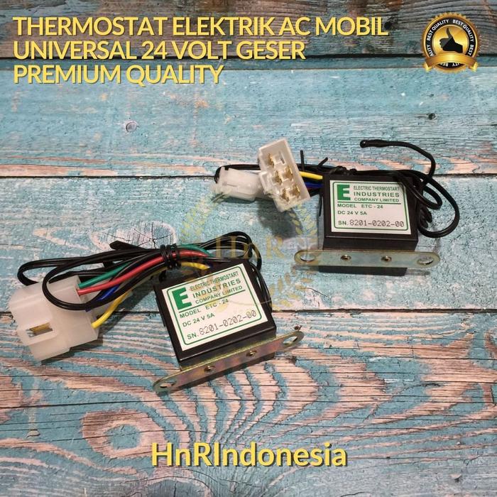 Jual Thermostat Elektrik Pengatur Suhu AC Mobil Universal 24V 24 VOLT - GESER - Jakarta Timur ...