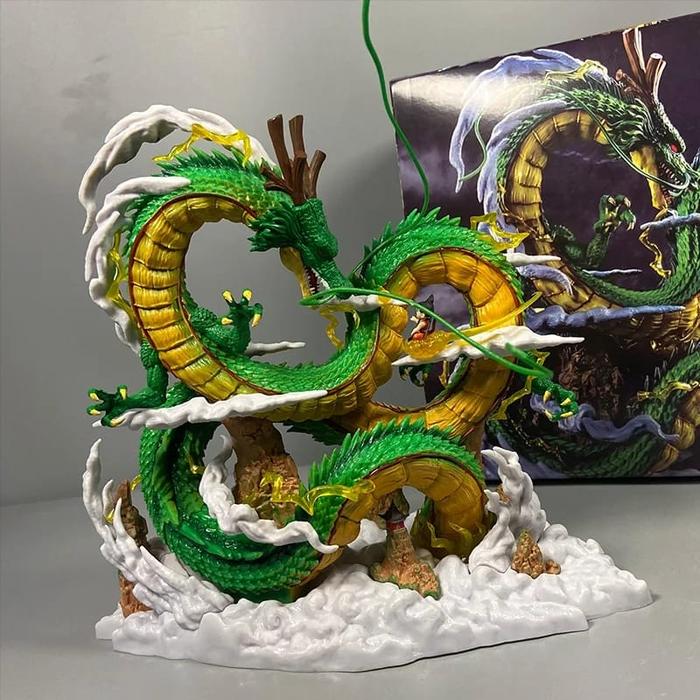 Jual ACTION FIGURE PVC DRAGON BALL DRAGON HEROES SHEN LONG NAGA HIJAU ...