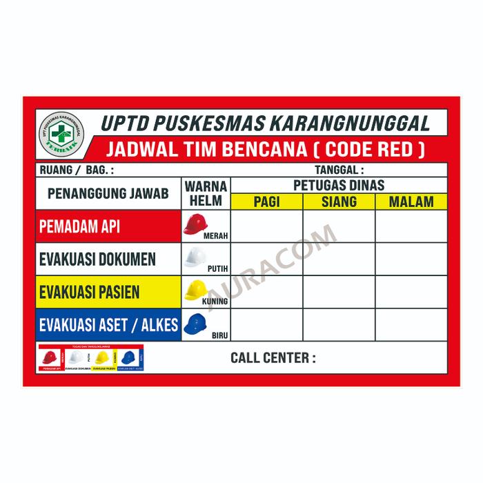Jual TERLARIS Papan Code Red Akrilik Siap Pakai | Melayani Desain ...