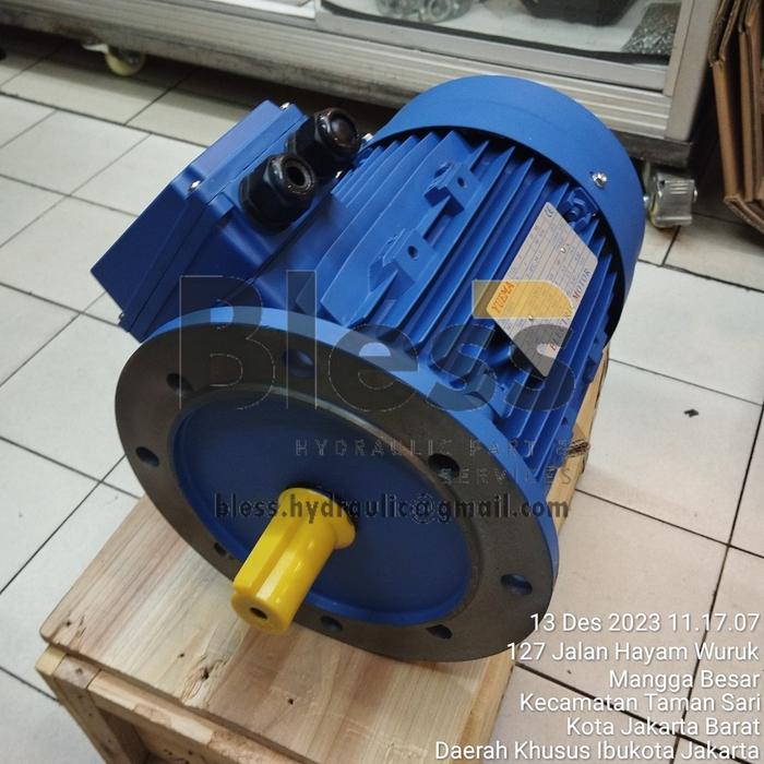 Jual Electric Motor Yuema 4Kw 5.5 HP 3Phase B35 Flange Mounted ...