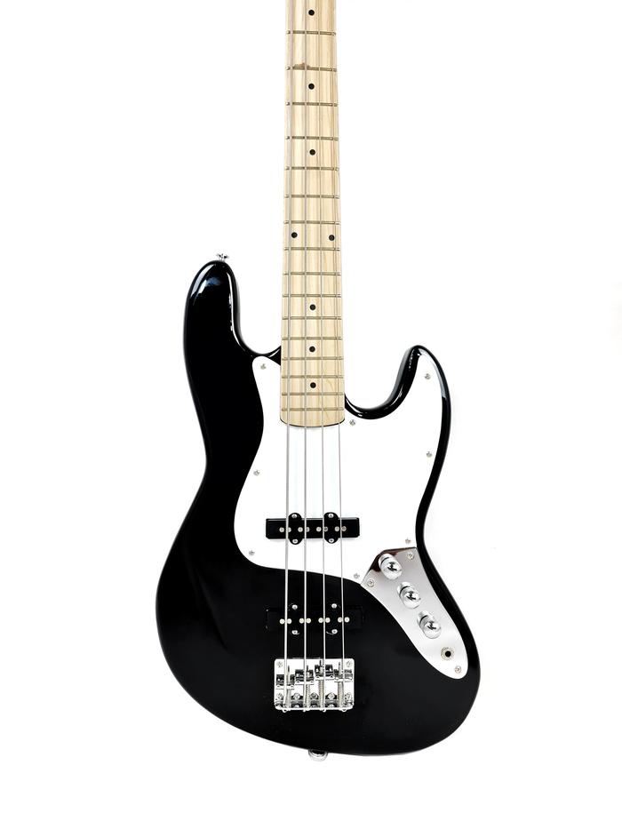 Jual Bass Elektrik Merk Aloha Original Model Jazz Bass Senar 4 Warna ...