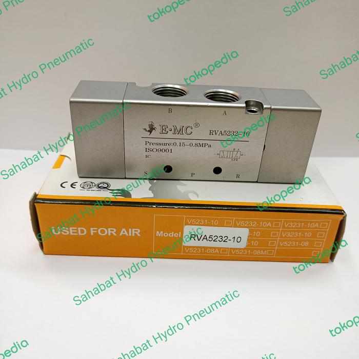 Jual SOLENOID VALVE RVA5232-10 EMC DOUBLE PILOT 3/8INCH - Jakarta Barat - Sahabat Hydro ...