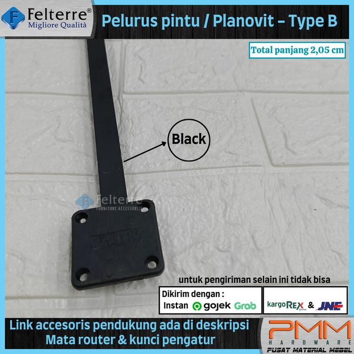 Jual FELTERRE PLANOFIT PELURUS PINTU LEMARI SWING DAN SLIDING - B120 ...