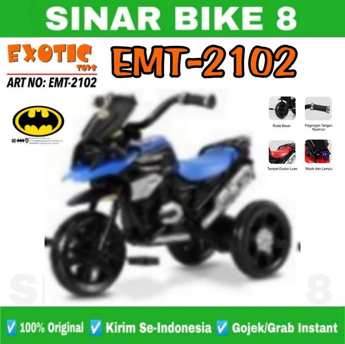Jual Motor Motoran Gowes EXOTIC ET 2102 Sepeda Anak Roda Tiga Tricycle ...