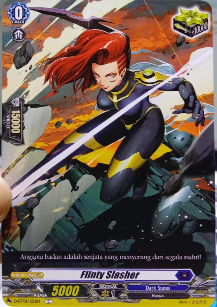 Jual D-BT01/101BH Flinty Slasher | VGD English - Jakarta Barat - Carttu | Tokopedia