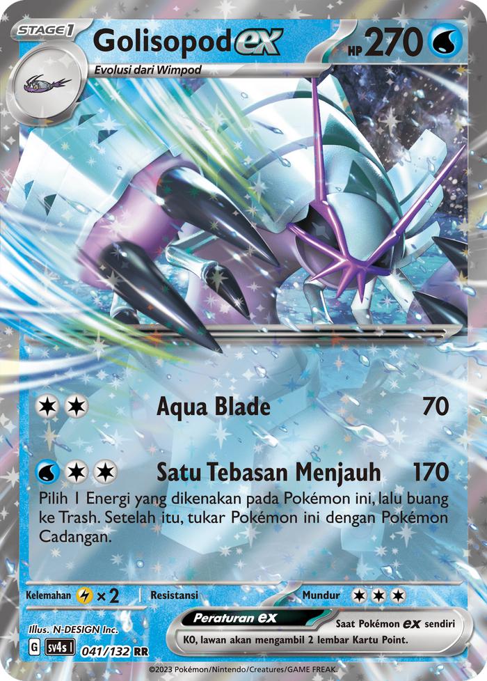 Jual Golisopod EX Evoline SV4s Pokemon TCG Indonesia - Kota Surabaya ...