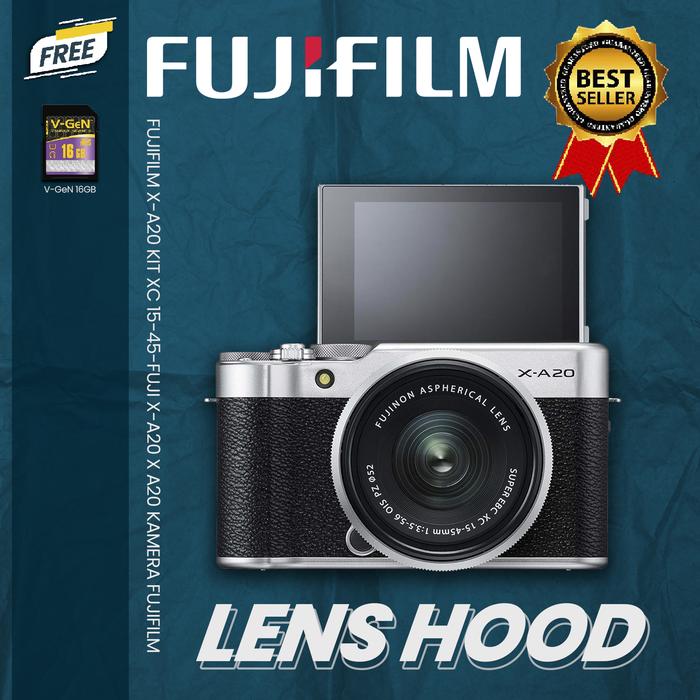 Jual FUJIFILM X-A20 KIT XC 15-45-FUJI X-A20 X A20 KAMERA FUJIFILM ...