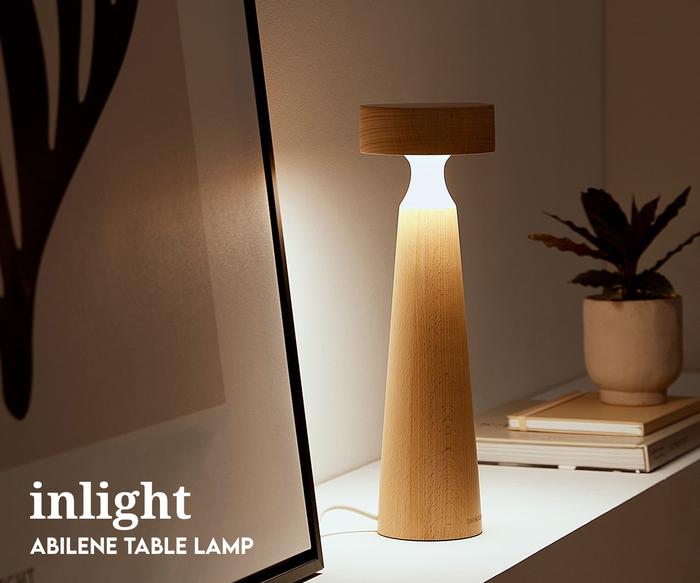 Jual Inlight - Abilene Table lamp - Lampu Meja kayu solid - Kab. Jember ...