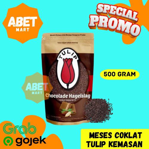 Jual Tulip Meses Coklat Kemasan 500 Gr - Meises 500gr Gram Cokelat ...