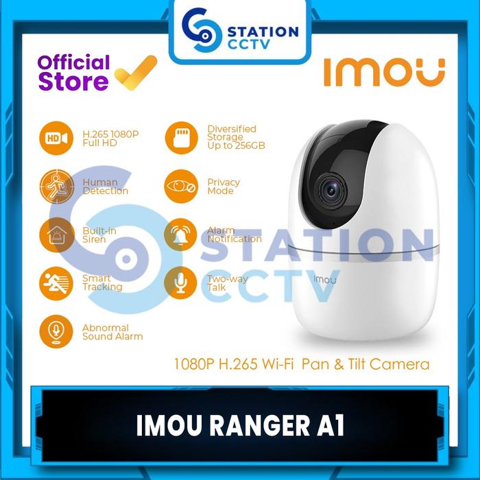 Jual IMOU RANGER A1 2MP SMART TRACKING IP CAMERA CCTV WI-FI INDOOR H ...