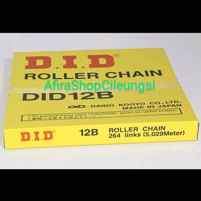 Jual Roller Chain Japan Single DID RS 12B - 1, Rantai Original DAIDO ...
