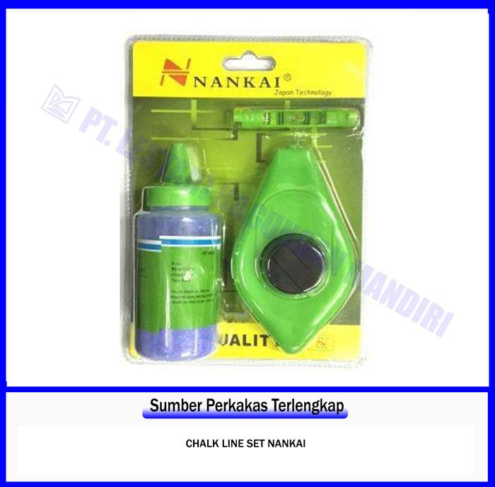 Jual Sipatan Lot Penggaris Benang Chalk Line Set Merk NANKAI - Jakarta ...