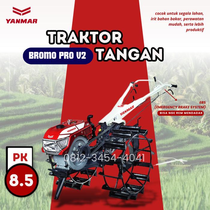 Jual Traktor Bajak Sawah. Yanmar Bromo Pro V2 Mesin Tiller - Kota Surabaya - Engineering Machine ...