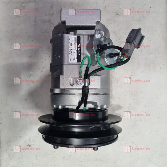 Jual Compressor Kompresor AC Komatsu PC200-7 PC200-8 20Y-810-1260 Denso ...