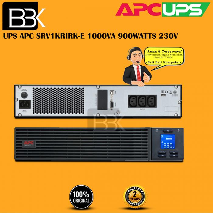 Jual UPS APC SRV1KRIRK-E SRV1KRIRKE 1000VA 900WATTS 230V GARANSI 2 TAHUN - Jakarta Pusat - Beli ...