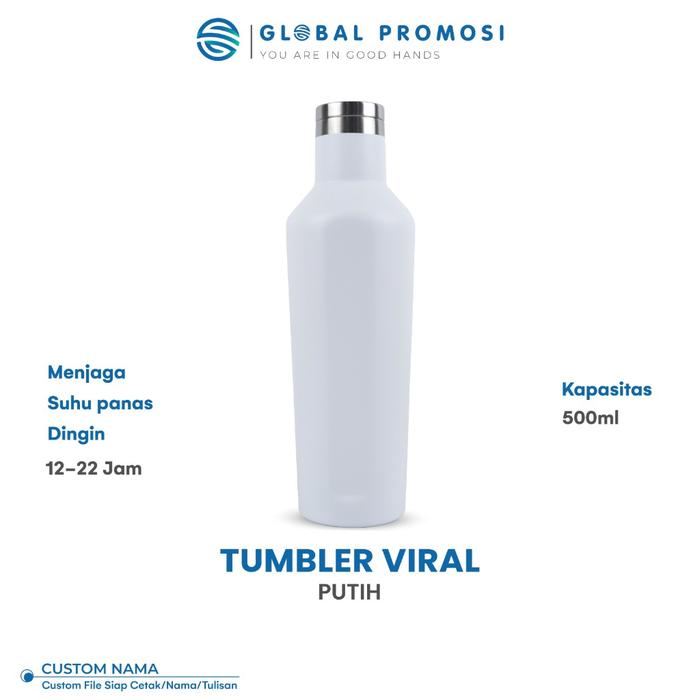 Jual Tumbler Custom Viral Stainless Cetak UV PRINT Souvenir/Promosi ...
