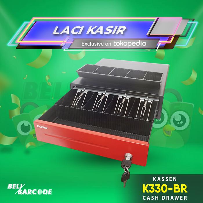 Promo LACI UANG KASIR UKURAN 37X33cm MINI CASH DRAWER KASSEN MK-330 ...