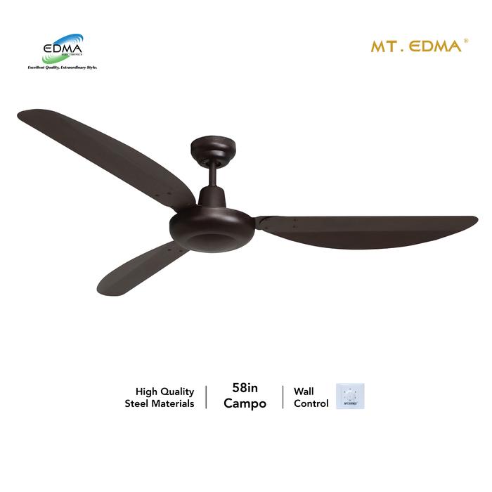 Promo MT.EDMA CAMPO 58" Kipas Angin Dekorasi TB Baling TEXTURED BRONZE ...