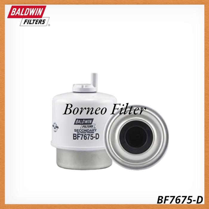 Jual BF7675-D Baldwin Fuel Filter J8620681 RE60021 156-1200 FS19573 ...