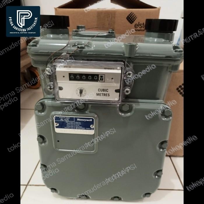 Jual Honeywell AL 425 Gas Meter Flow Meter Gas Diaphragm Gas Meter AL ...