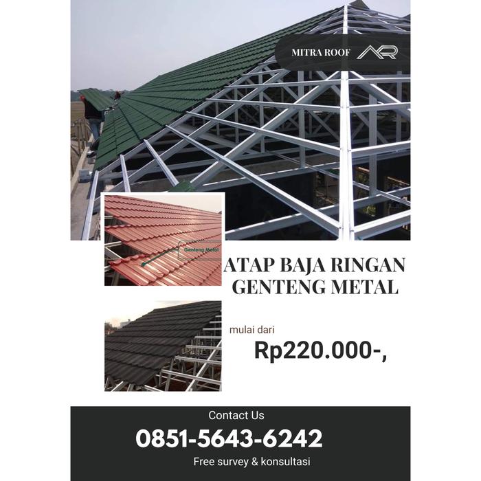 Jual PEMASANGAN ATAP BAJA RINGAN GENTENG METAL PASIR - Kota Tangerang ...