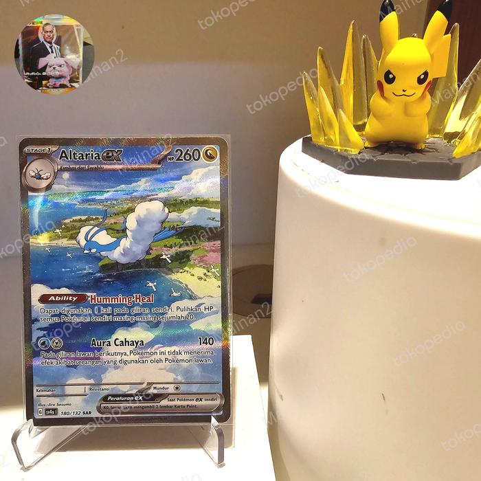 Jual Altaria Sar sr sv4s pertemuan paradoks pokemon tcg indo - Jakarta ...