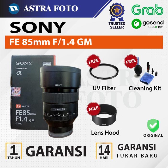 Promo Sony FE 85mm F1.4 GM Lens - Lensa G Master Full Frame Cicil 0% 3x - Jakarta Utara - Astra ...