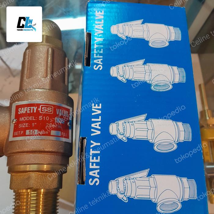 Jual SAFETY VALVE 1/2" INCH 10 KG / KUNINGAN 10KG ORIGINAL - Jakarta ...