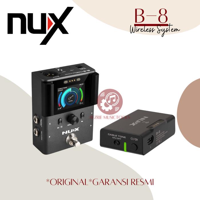 Jual Nux B-8 Guitar Wireless System Original Nux B8 Professional 2.4GHz ...