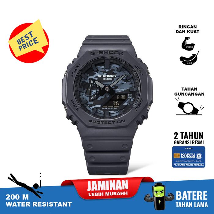 Jual Casio G-Shock GA-2100CA-8A ga2100 ga 2100 original garansi resmi - Jakarta Pusat ...
