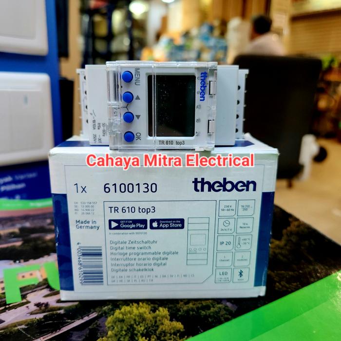 Jual Timer Theben TR610 TOP3 Digital Timer Switch TR 610 TOP 3 New ...
