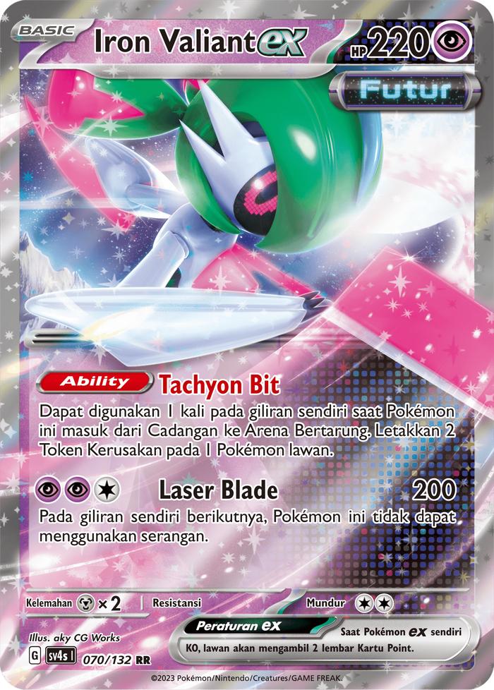 Jual Iron Valiant ex SV4s Pokemon TCG Indonesia - Kota Surabaya - Board ...