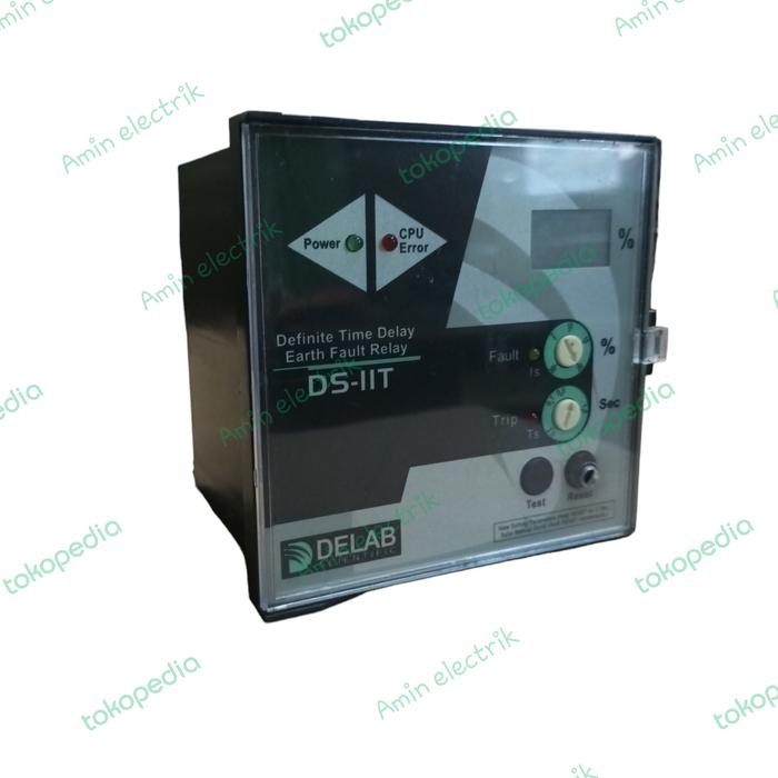 Jual Definite Time Delay / Over Current Relay DS-11T DELAB SCIENTIFIC ...