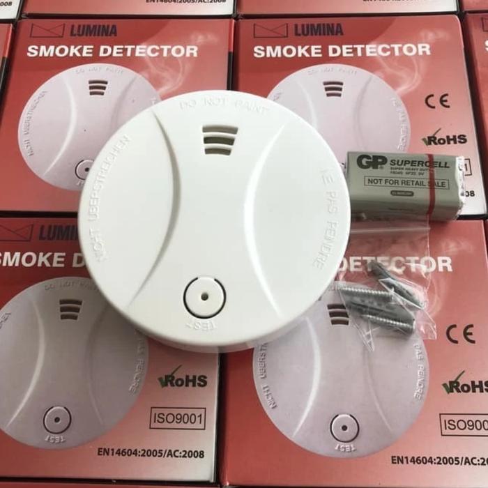 Jual Smoke Detector Lumina Fire Alarm Pakai Battery - Jakarta Barat ...