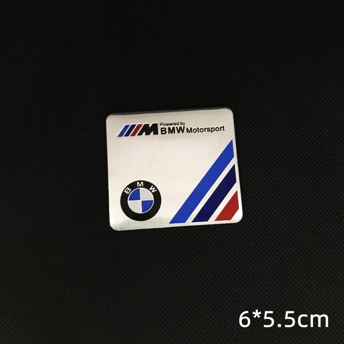 Jual Emblem 3D Alumunium BMW MotorSport M3 M Performance Sticker Plate ...