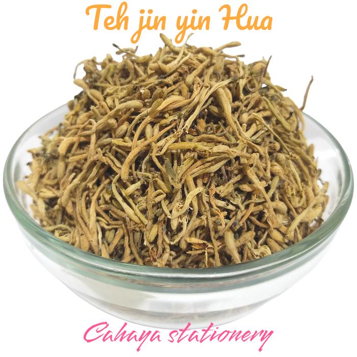 Jual Teh Bunga Jin Yin Hua 25gram/ Honeyscukle / Kim Gun Hue Teh sehat ...