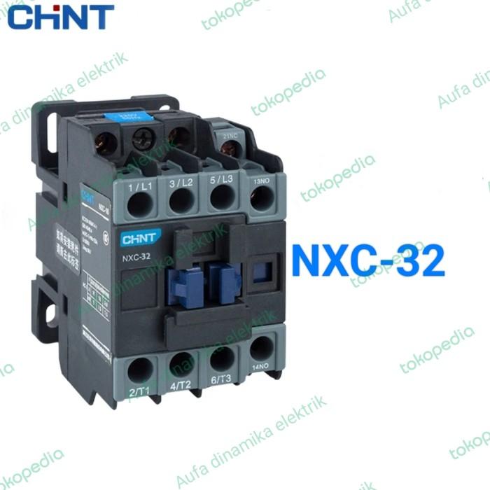 Jual NXC-32 CHINT KONTAKTOR NXC32 3P 32A 15KW 220V - Kab. Bogor - Aufa dinamika elektrik | Tokopedia