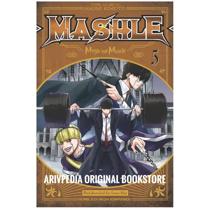 Jual Mashle 1 2 3 4 5 6 7 8 9 10 (komik Segel Original) Di Seller Hachi ...