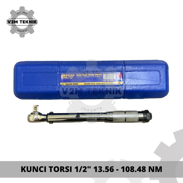 Jual AMERICAN TOOL Kunci Momen Torsi 1/2 INCH / Kunci Torque Torsi 1/2 ...