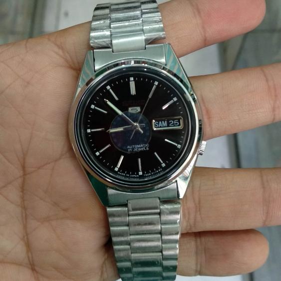 Jual jam tangan vintage Seiko 5 automatic klasik normal siap pakai - Kota Palembang - Central ...