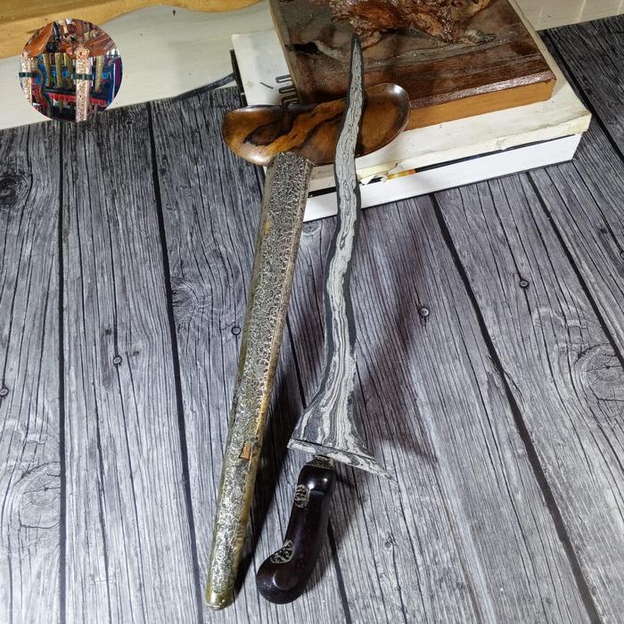 Jual Keris Pulanggeni Luk 5 Tri Pamor Tangguh Mataram Sepuh Kuno - Kab ...