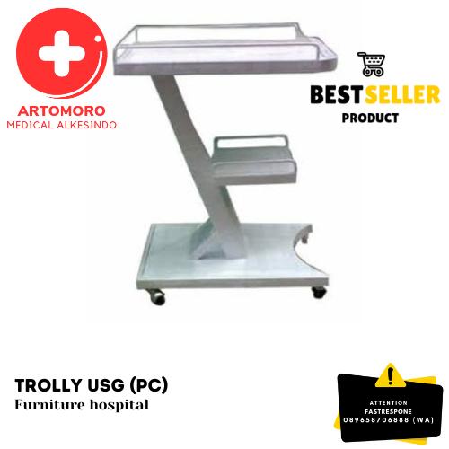 Jual Trolley USG rumah sakit | klinik | instrumen medis | ECG | EKG ...