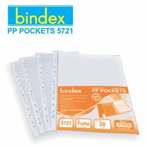 Jual pp pocket 5721 bambi / bindex/ folio/ plastik file / sekat kertas ...