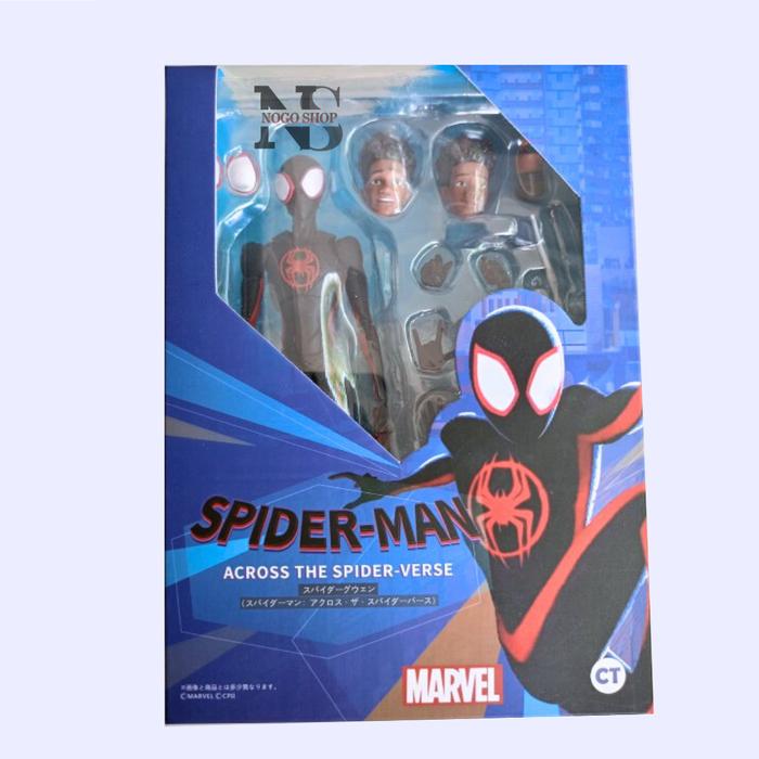 Jual SHF Figuarts Spiderman Miles Morales Spider Man Across the Spider ...